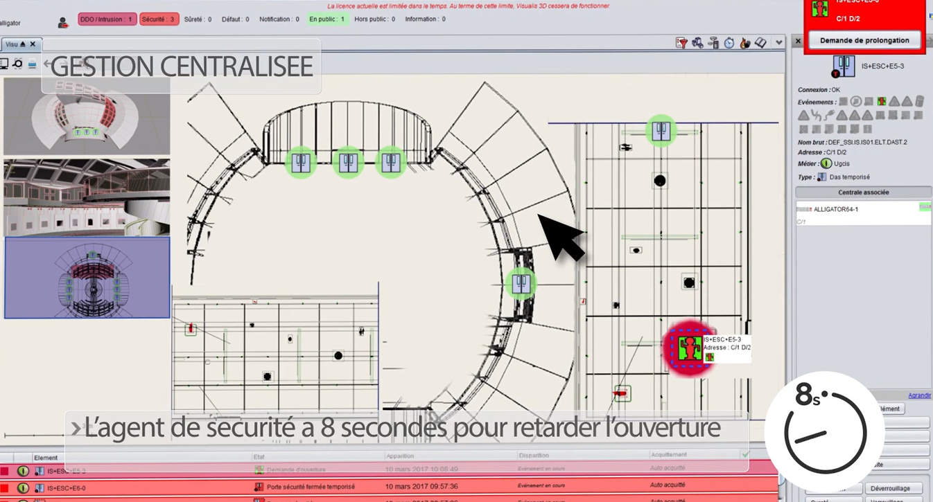 Plan Des Issues De Secours Plan D'évacuation Personnalisable | Seton